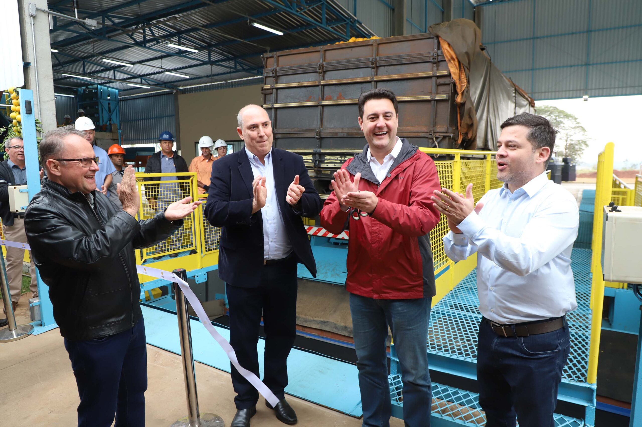 Cutrale inicia operações em Paranavaí com a presença do Governador ...